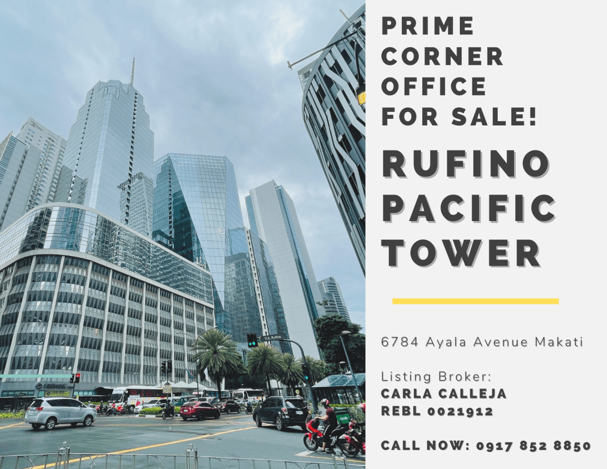 prime corner Office unit for sale rufino ayala makati – Philippine ...